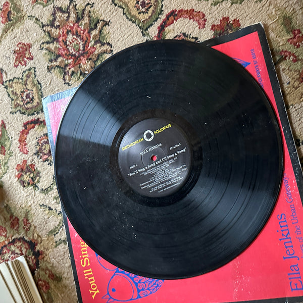 Ella Jenkins "You'll Sing a Song and I'll Sing a Song" Vintage Vinyl ...