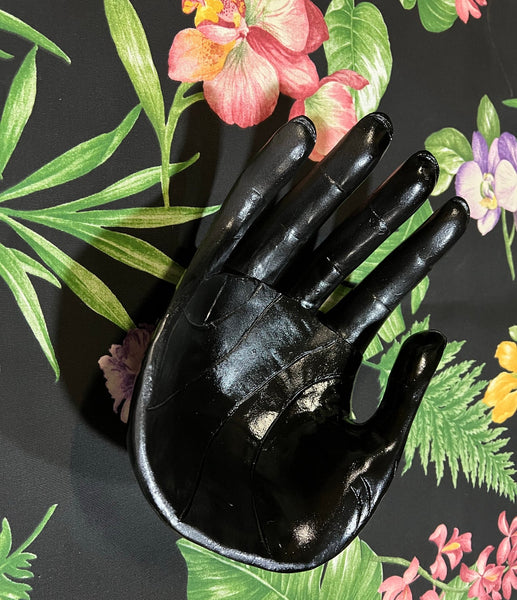 Pair of Black Wooden Hand Bowls – Fig House Vintage