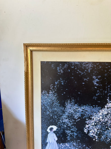 Claude Monet Lady in Dress Framed Print – Fig House Vintage