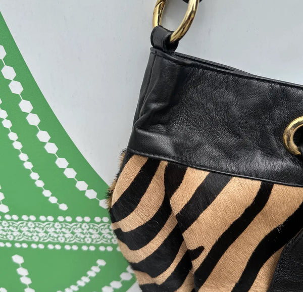 Zebra Print 90's Purse – Fig House Vintage